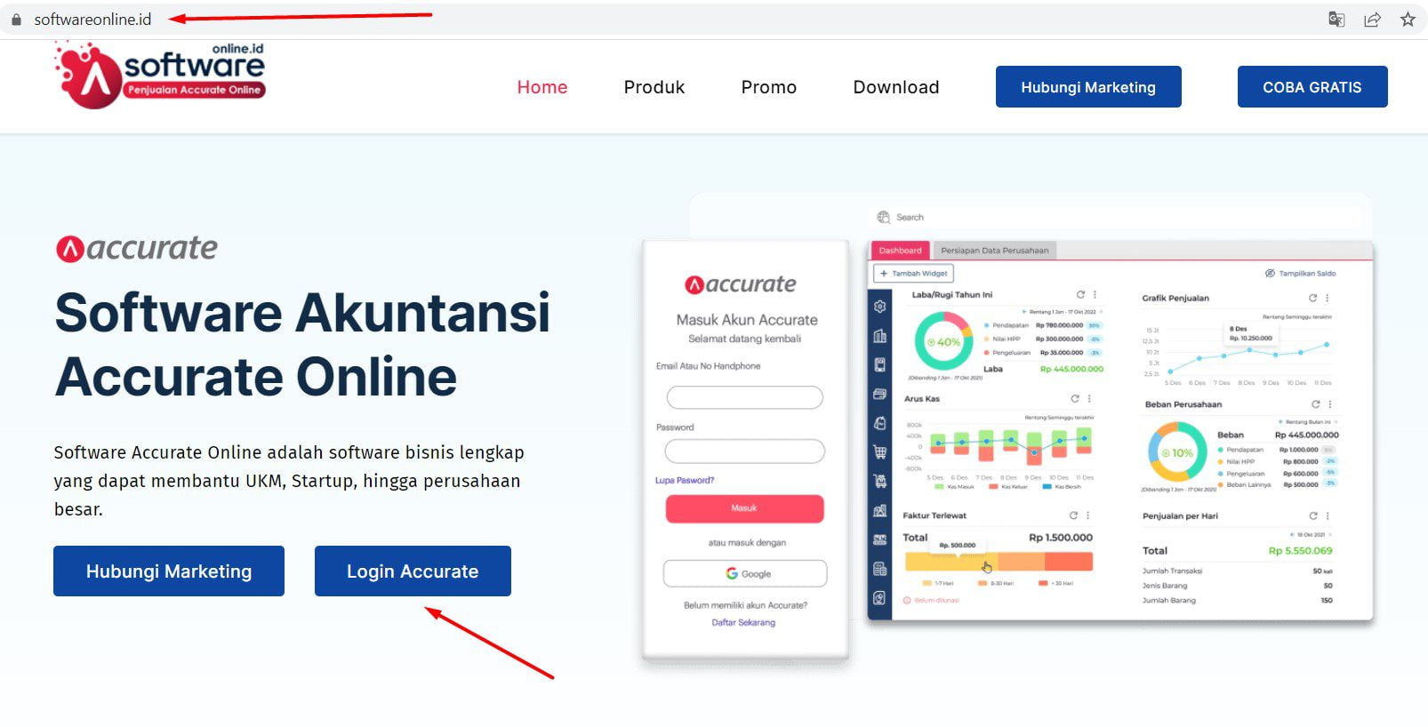 Login Accurate Online